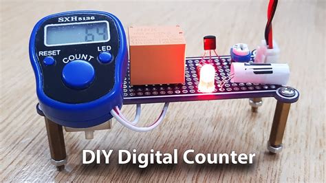 How To Make Digital Object Counter Or People Counter Digital Counter