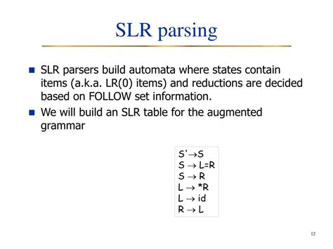 Ppt Bottom Up Parsing Powerpoint Presentation Free Download Id218969