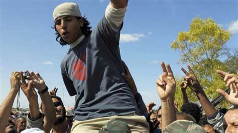 Gaddafi Dead Libya Celebrate The End Of Colonel Gaddafi Picture