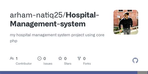 Github Arham Natiq25hospital Management System My Hospital