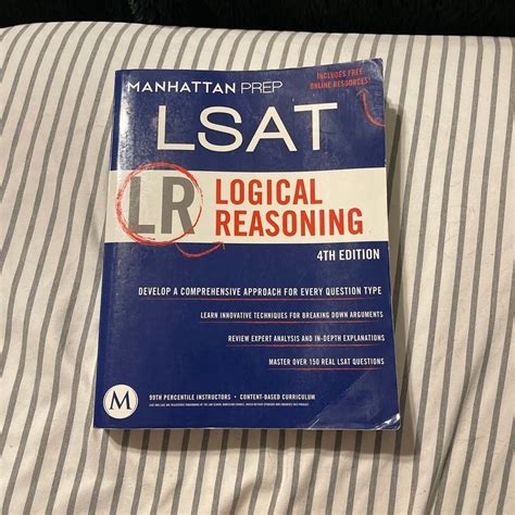 Logical Reasoning Lsat Strategy Guide 4th Edition By Manhattan Prep Staff