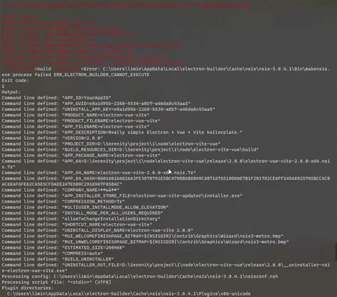 Win环境下编译报错 · Issue 206 · Electron Viteelectron Vite Vue · Github