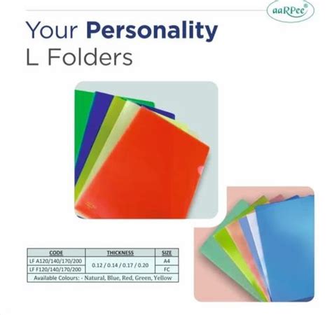 Pp L Folder File A4 Red At Best Price In Mumbai Id 2852744310333