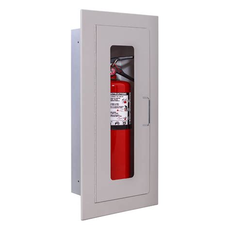 526 Tn Sg Titan Aluminum Series Fully Recessed 5 Lb Fire Extinguisher