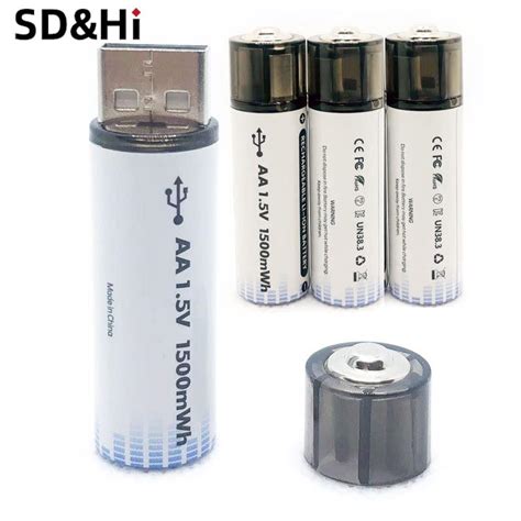 원격 제어 마우스용 Usb 충전식 리튬 이온 배터리 소형 팬 전기 장난감 배터리 15v Aa 배터리 1500mwh Aliexpress