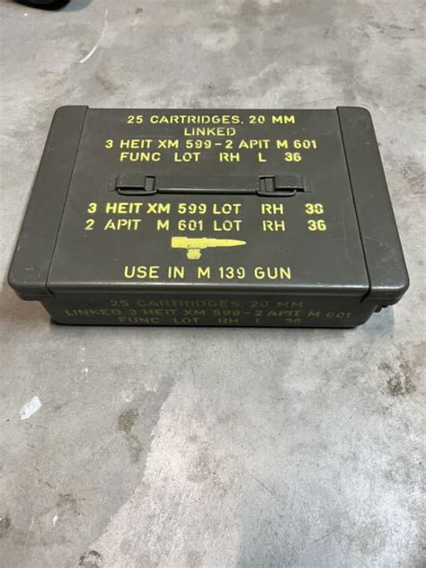 20mm Flat Ammo Can
