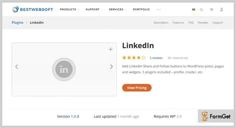 5 Linkedin Wordpress Plugins 2022 Formget