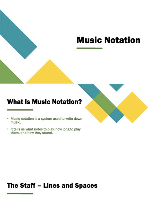 Music Notation Pdf
