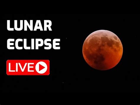 Live Lunar Eclipse November Youtube