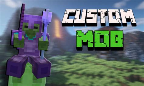 Create A Custom Mob In Minecraft By Commands By Isparkton Fiverr