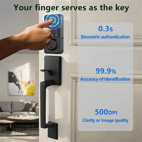 Geonfino Smart Door Lock With 2 Handles Set Geonfino Smart Locks