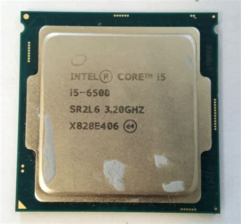 Used Intel Core I5 6500 Quad Core 3 20ghz Lga1151 Desktop Processor Cpu Sr2l6 Ubb Threads