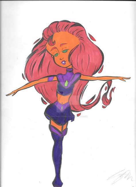 Starfire By Winterstorm42 On Deviantart