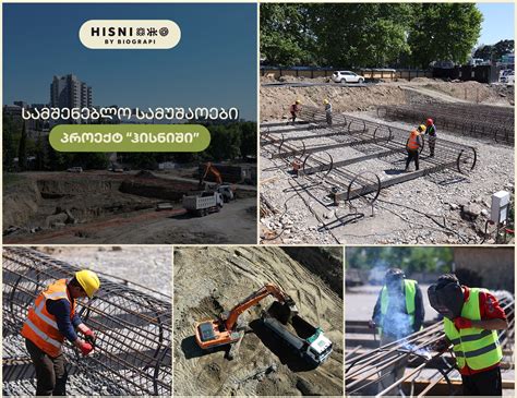 ბიოგრაფი პროექტ “ჰისნის” სამშენებლო სამუშაოები აქტიურად მიმდინარებს