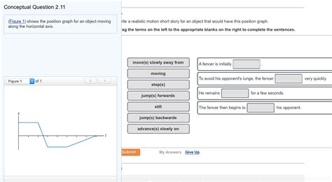 solved figure 1 shows the position graph for an object