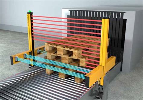 Muting Light Curtain For Safe Import And Export Of Pallets Fortop Uk