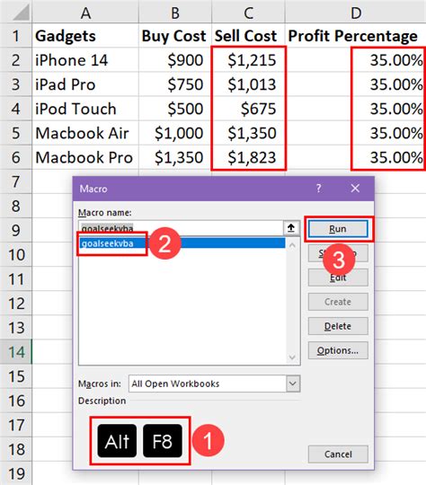 how to use goal seek in microsoft excel how to excel