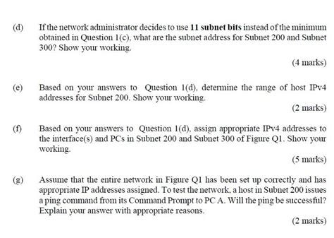 Solved Question 1 The Network Topology Given In Figure Q1 Chegg Com