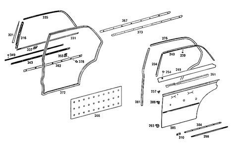 G063367d Moldura Puerta Trasera Drcha Cochera Clásicos