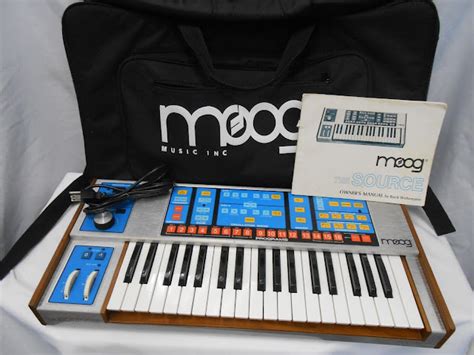 Matrixsynth Vintage Moog The Source Synthesizer Sn 2005
