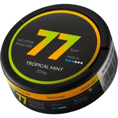 77 Tropical Mint 20mg The Snus Life