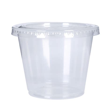 1 Oz Small Jello Jelly Shot Souffle Portion Cups With Matching Lids