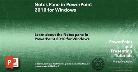 Notes Pane In Powerpoint 2010 For Windows