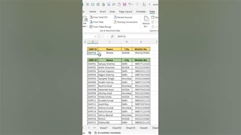 🔥 Excel Xlookup And Data Validation Trick Must Know Excel Tips Shorts Viralvideo