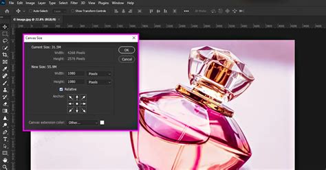 How To Change Canvas Size In Photoshop Fast Easy