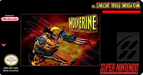 Super Nintendo Para Sempre Wolverine Feral Instinct