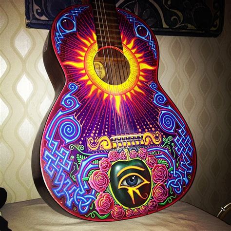 Painting Designs On Guitar At Charlie Garon Blog