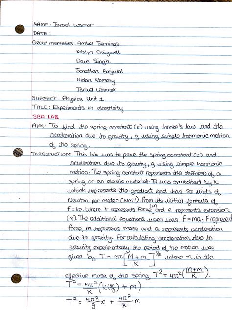 Physics Lab Experiments In Elasticity Pdf