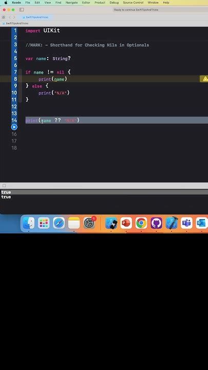 How Default Operator Works In Ios Swift Hindi Shorts Codewithanand10 Youtube