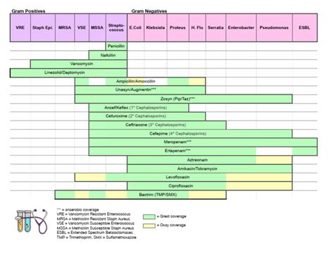 Antibx Cheat Sheet Pdf