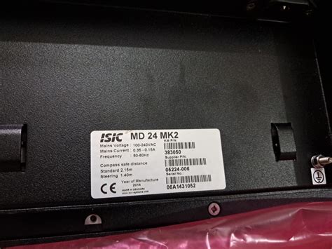 Kongsberg Isic Md24 Mk Ii Display Monitor New Graziers Marine