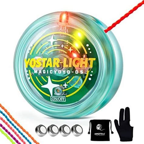 Magicyoyo Light Up Yoyo D5 Beginner Yoyo With Led Lights Responsive