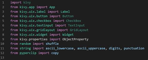 Github Mati Calizpython Password Generator Kivy Password Generator Made With Python And Kivy