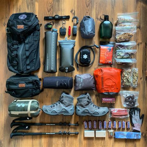Loadout 3 Day Hiking Pack Pack Config Hiking Gear Camping Gear Survival Camping Equipment