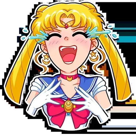 Sailor Moon Pacote De Sticker Stickers Cloud