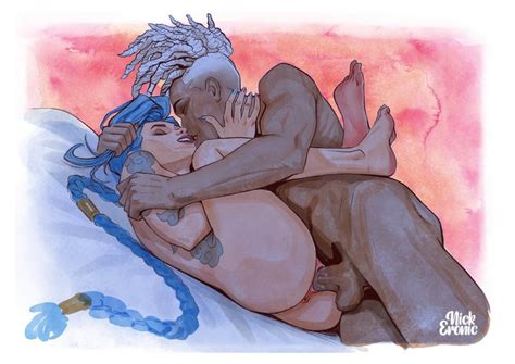 Jinx Ekko And Firelight Ekko League Of Legends And 1 More Drawn By