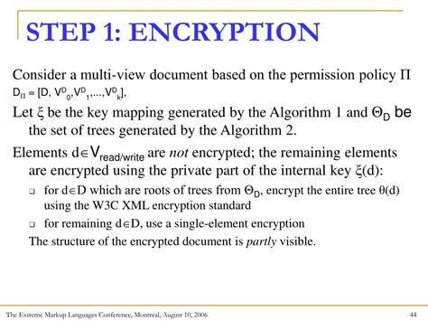 Ppt Using Multi Encryption To Provide Secure And Controlled Access To Xml Documents Powerpoint