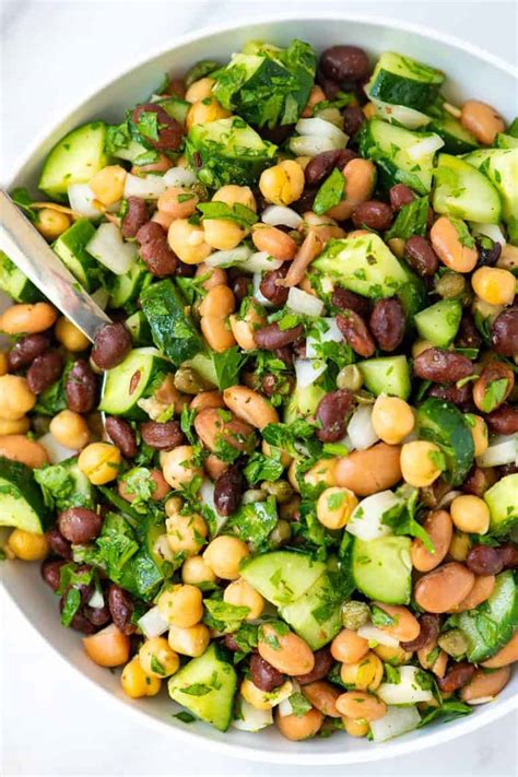 Ridiculously Easy Bean Salad Recipe