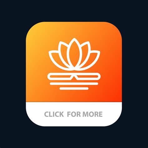 Flower Spa Massage Chinese Mobile App Button Android And Ios Line