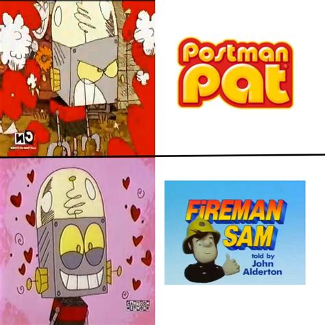 Robot Jones Hates Postman Pat Likes Fireman Sam By Salioranimations On