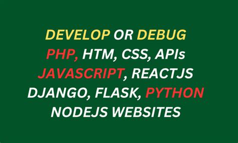 Create Or Debug Php Html Css Django Javascript Websites By Kemboikl Fiverr