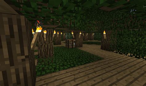My Minecraft Tree House Interior Of Building By Snikzzz On DeviantArt