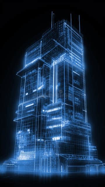 Structural Engineering Wireframe Stock Illustrations 448 Structural