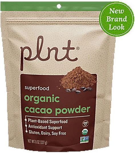 Plnt Organic Cacao Powder News And Prices At Priceplow