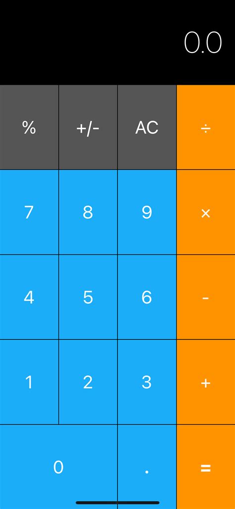 Github Navarasan08calculator Layout Ios13 Master Macos Ui Based Calculator Application In
