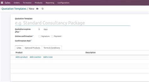 Odoo Sales Quotation Template A Step By Step Guide